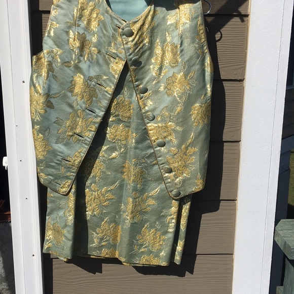 junior sophisticates original | Dresses | Euc 96s Gold Brocade Set ...